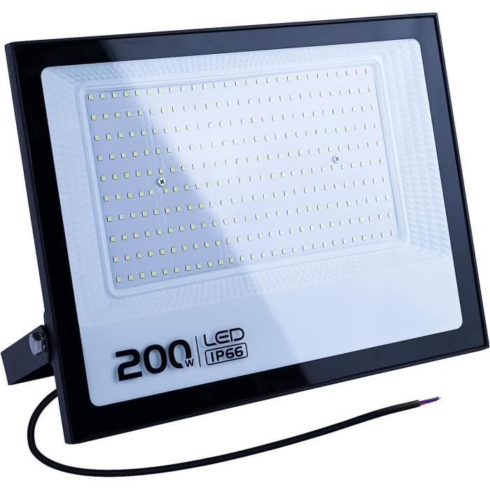 Projecteur Extérieur À Led Blanc Froid 200W, Projecteur À Led Super ...