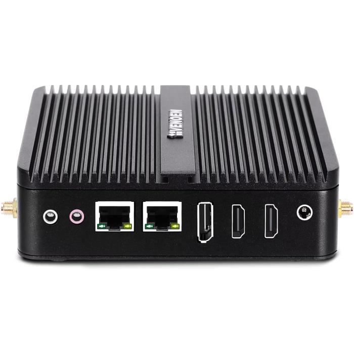 Fanless Pc Windows 11, Mini Pc 12Th Gén Alder Lake-N100, 8Gb Ram 256Gb ...