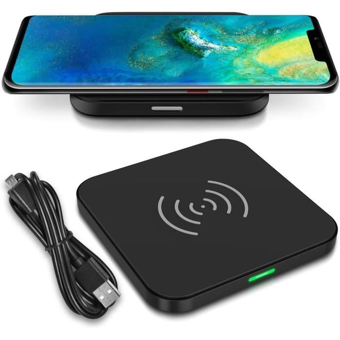 Qi Chargeur Rapide Sans Fil Compatible Avec Huawei Mate 20 Pro Chargeur ...