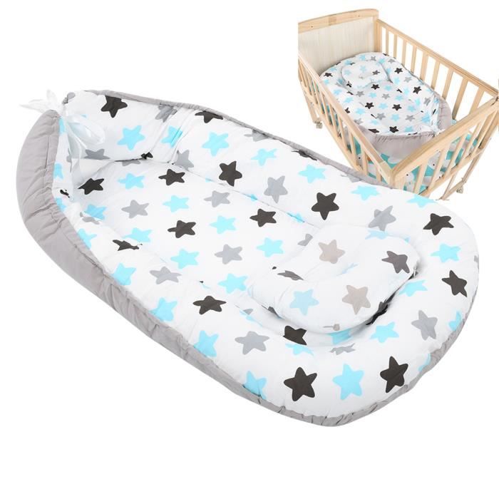 Réducteur Lit Bébé - Matelas Cocoon Cale Bebe pour Lit Baby Nest Coton ...