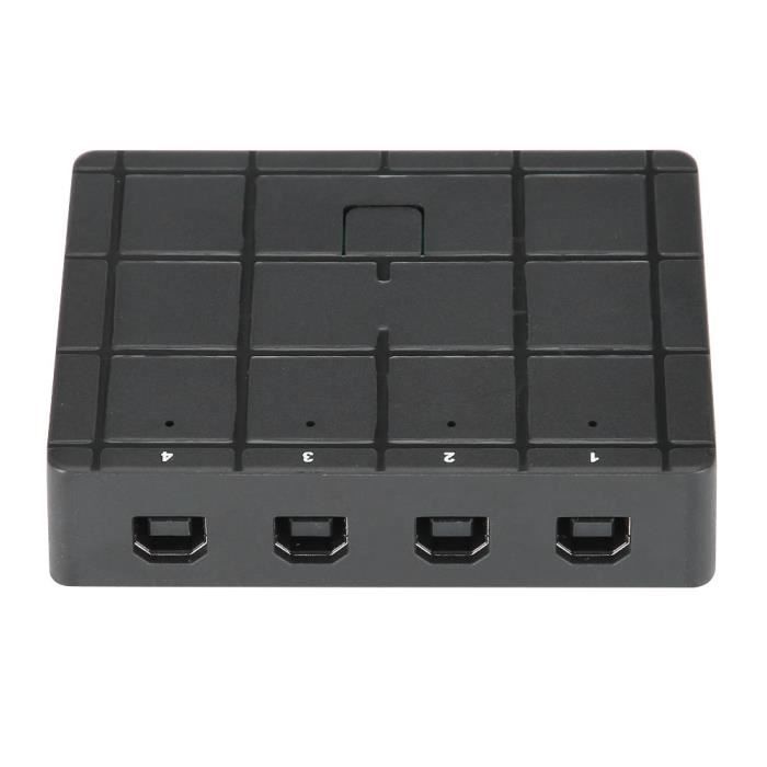 YOSOO Adaptateur USB Distributeur USB Commutateur 4 entrées 1 sortie ...