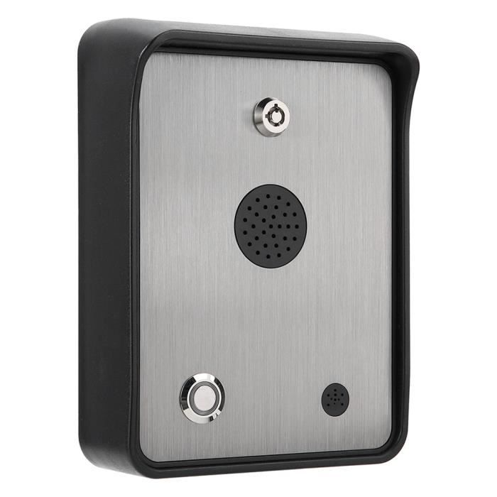 Accès GSM, interphone audio étanche sans fil, multiple un-à-un pour la ...