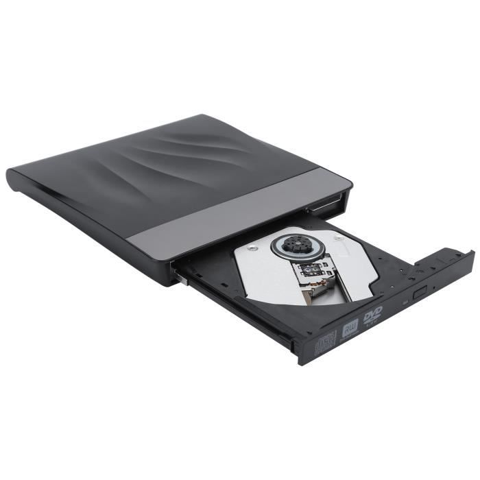 Lecteur Optique Externe Double Port Mobile ZJCHAO - USB3.0 + TYPE-C ...