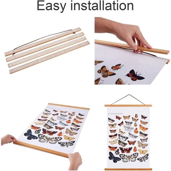 A2 Cadre Photo Magnétique 45 cm, Cadre Poster Porte Affiches 45x60 ...