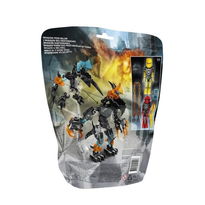 LEGO Hero 44021 Splitter Beast vs. Furno/Evo - Cdiscount Jeux - Jouets