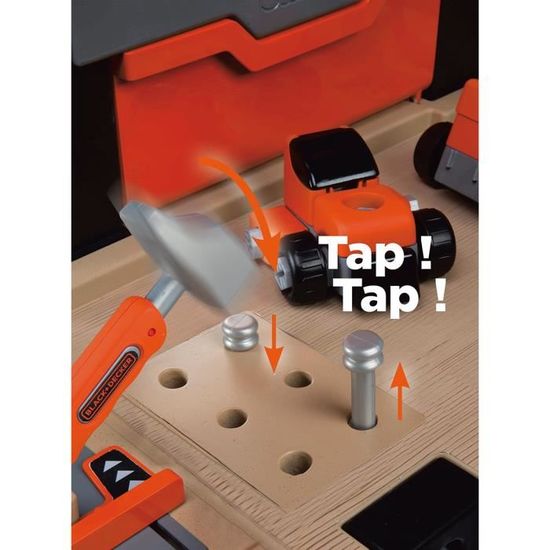 Smoby Établi pour enfants BLACK+DECKER Bricolo Ultimate - Cdiscount ...