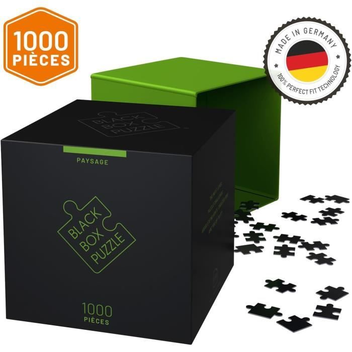 Black Box Puzzle 1000 Pièces, Blackbox Puzzle Avec Motif Surprise Sans ...