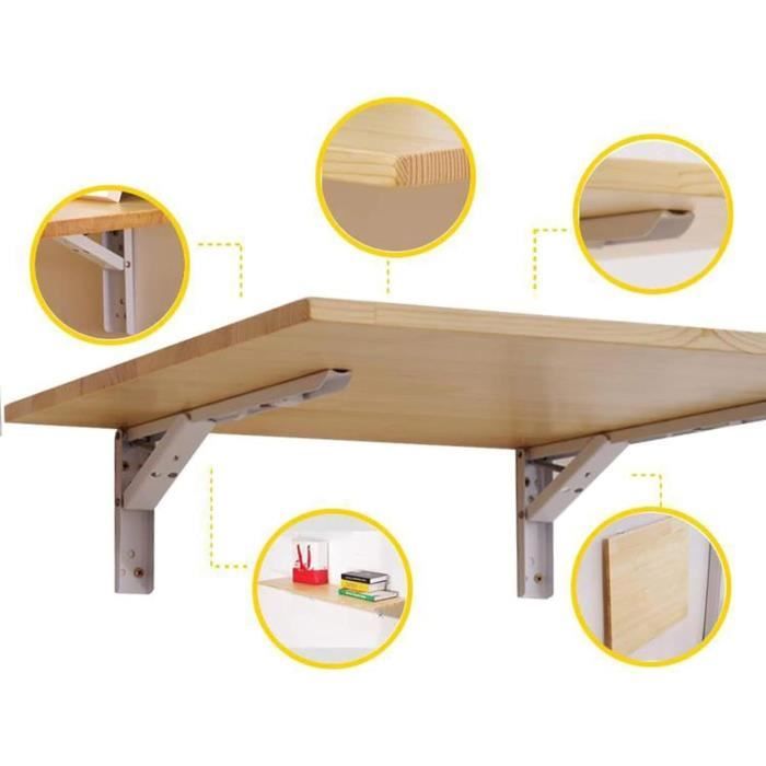 Table Murale Rabattable Table Pliante Murale Table Pliante À Abattant ...