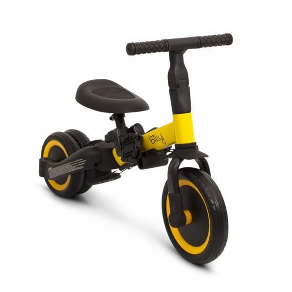 Vélo 4-en-1 - BILLY - Gio - Jaune - 3 Roues - Pour Enfants de 18 mois à ...