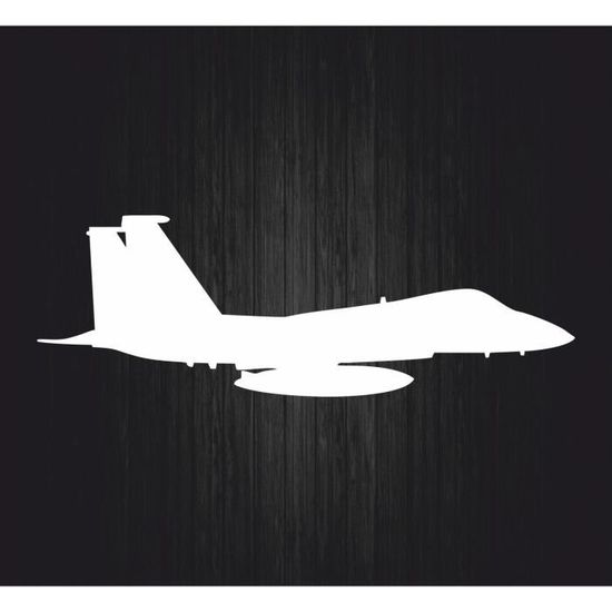 Autocollant sticker avion aeroport avion chasse - Cdiscount Auto
