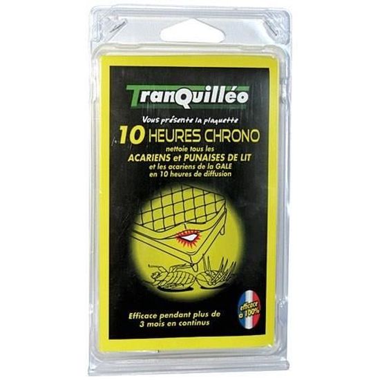 Insecticide punaises de lit et acariens - plaquette - Cdiscount Au ...