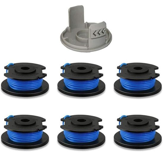 Scie,Tête de coupe à Double lame pour tondeuse à gazon Ryobi ACFHRL2 ...