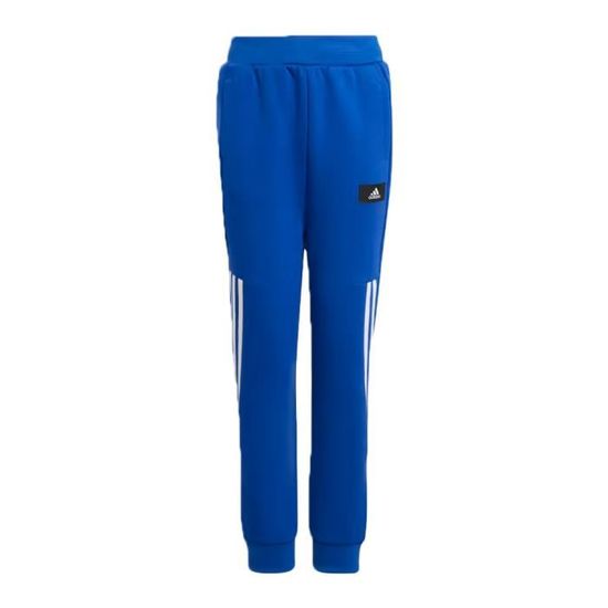 Jogging enfant Adidas - Bleu - Taille élastique - Poches latérales ...
