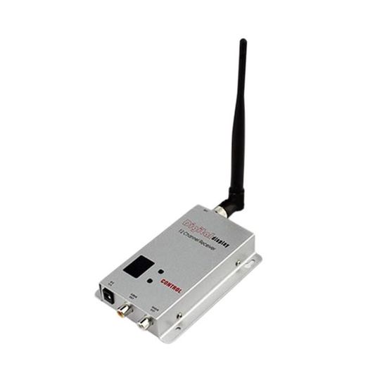 SODIAL-FPV 1.2Ghz 1.2G 8CH 1500Mw ÉMetteur AV Sans Fil TV Audio VidéO ...