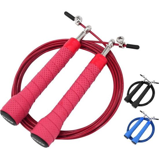 Corde À Sauter Réglable En PVC Salle De Gym Saut Vitesse Perdre Du ...