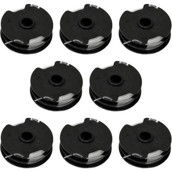 TETE - BOBINE - FIL Sahkgye Lot de 8 Bobines de Rechange pour Coupe-Herbe pour à Gazon sans Fil ...