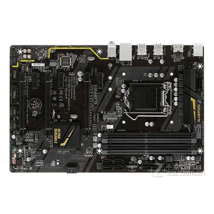 Carte mère GIGABYTE Z270P-D3 Intel Z270 Socket LGA1151 4xDDR4 SDRAM ...
