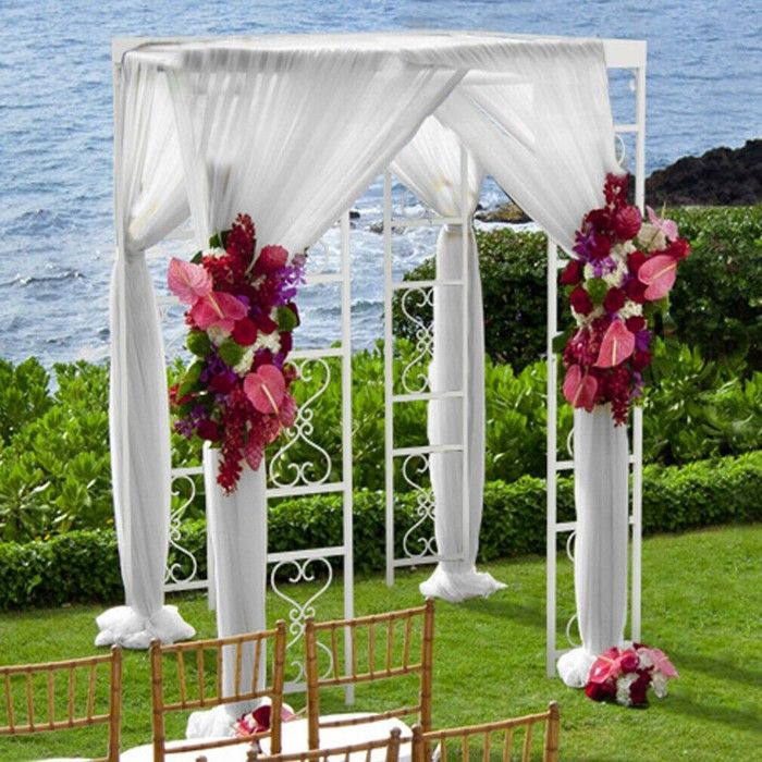 Arche de Jardin Élégante 2.7m - Pour Mariages, Fêtes & Décoration ...