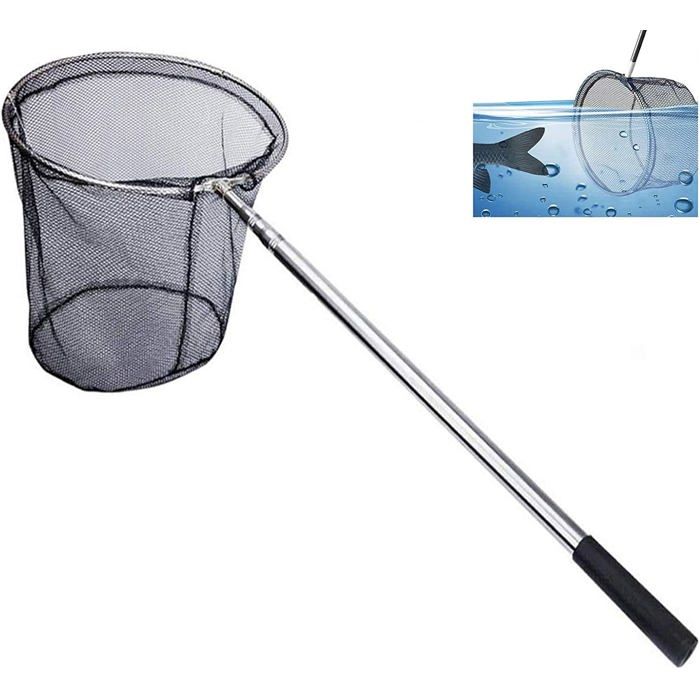 Filet de Pêche Téléscopique, 180cm, Pêche Karpes et Forelles, Filet ...