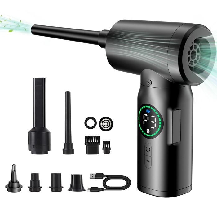 Souffleur d'air 100 000 tr/min, puissant aspirateur électrique, 3 ...