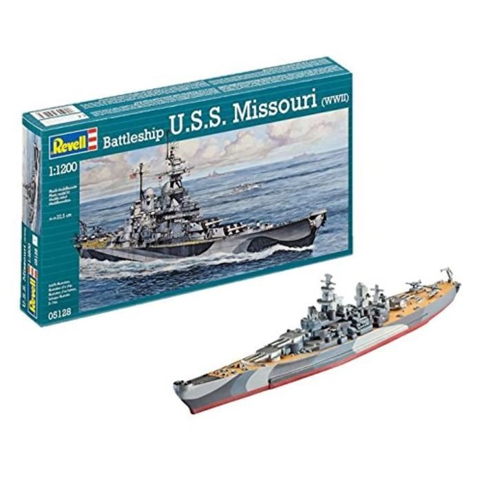 CRAZE Revell Germany USS Missouri BB-63 Battleship Model Kit ...