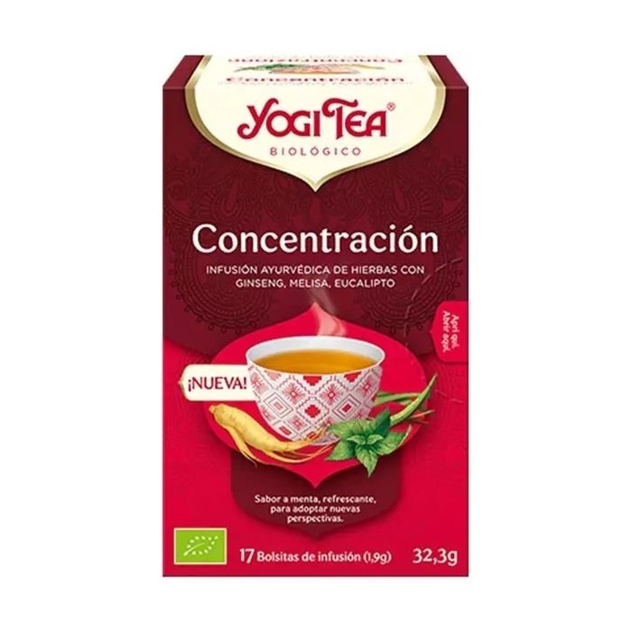 YOGI TEA - Perfusion concentrée 17 sachets infuseurs de 1.9g ...
