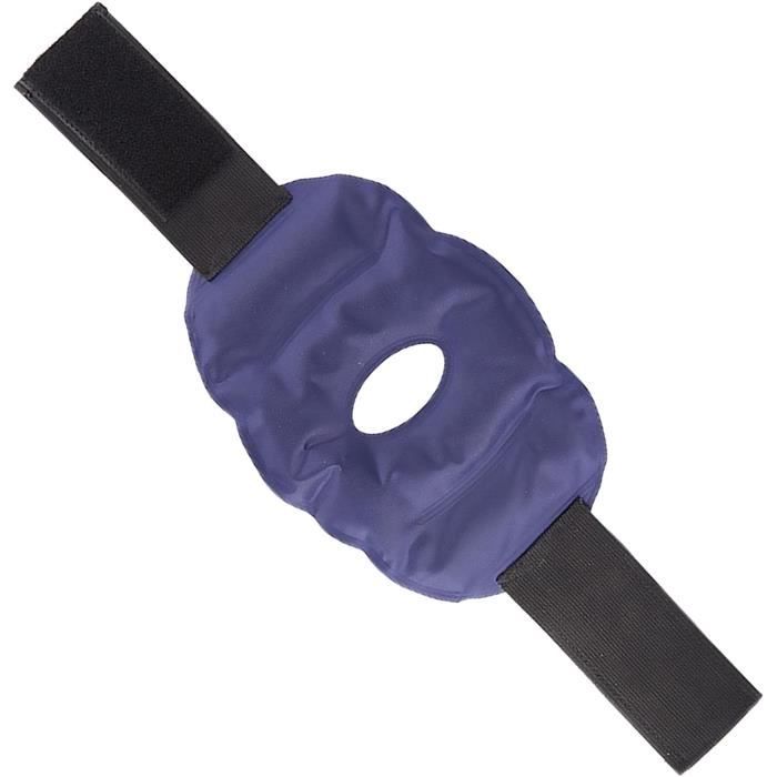 Packs de Glace en Gel pour Les blessures - Support de Genou Flexible ...