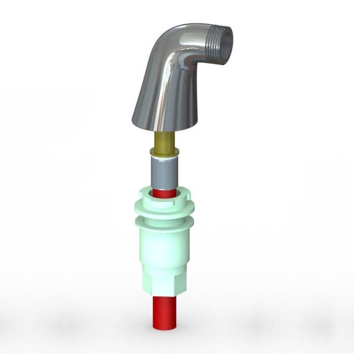 Kit colonnette chromée IDRO'CLIC Mâle 3-4 PER a sertir O16 - Cdiscount ...