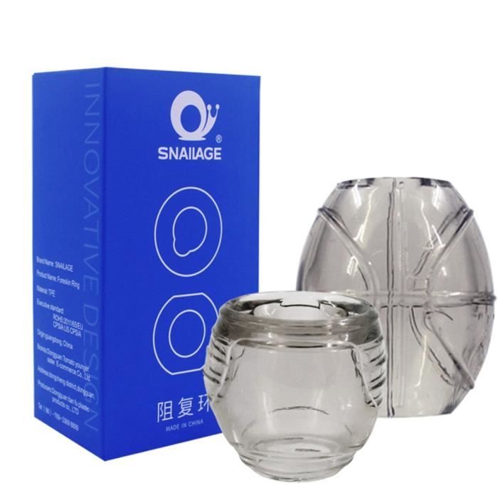 Anneaux Correcteurs De Phimosis En Silicone Souple Pour Homme 2 Pièces