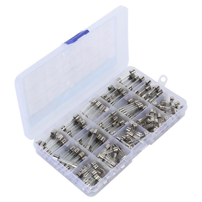 Cikonielf fusible de sécurité Fusible, Jeu de Fusibles 6x30mm 5x20mm Fusible Rapide pour la ...