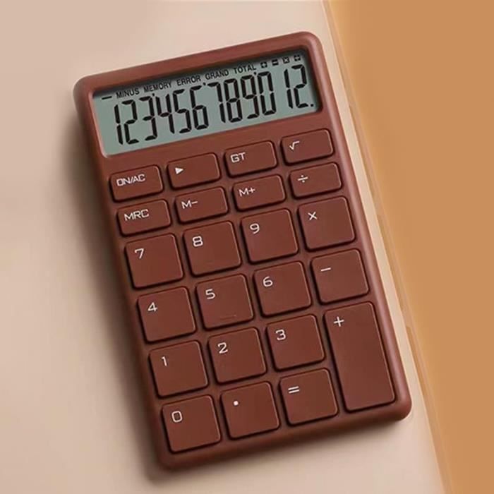 Calculatrice De Bureau Portable Avec Grands Boutons Clés, Calculatrice ...