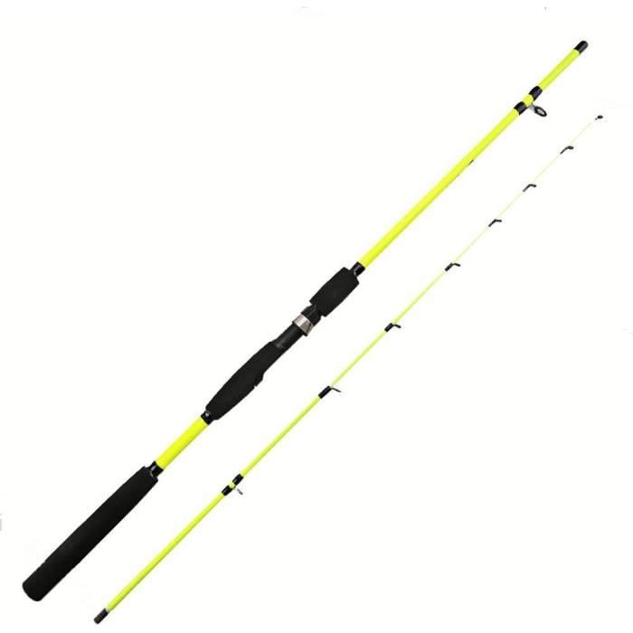 Canne À Pêche Tige De Lancer Longue Distance Spinning Rod Ultra Léger 1 ...