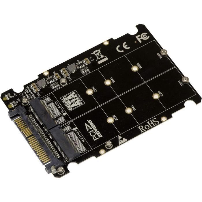 Convertisseur Adaptateur pour Monter Un SSD M.2 M Key Gen 3.0 NVMe et ...