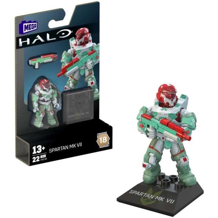 Mega Construx Halo Heroes Series 18 - HNC46 - Figurine articulée 6 cm ...