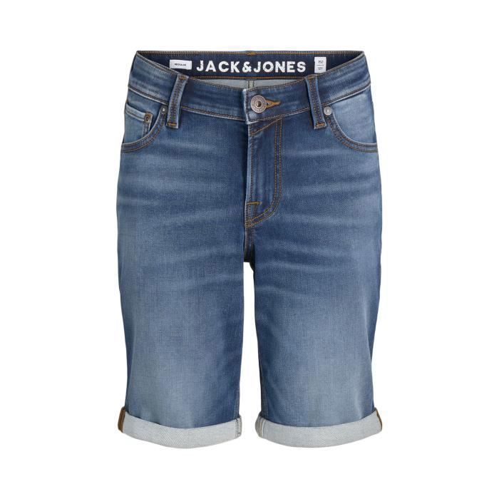 Short Jack & Jones Jjirick Jjicon - blue denim Blue denim - Cdiscount Prêt-à-Porter