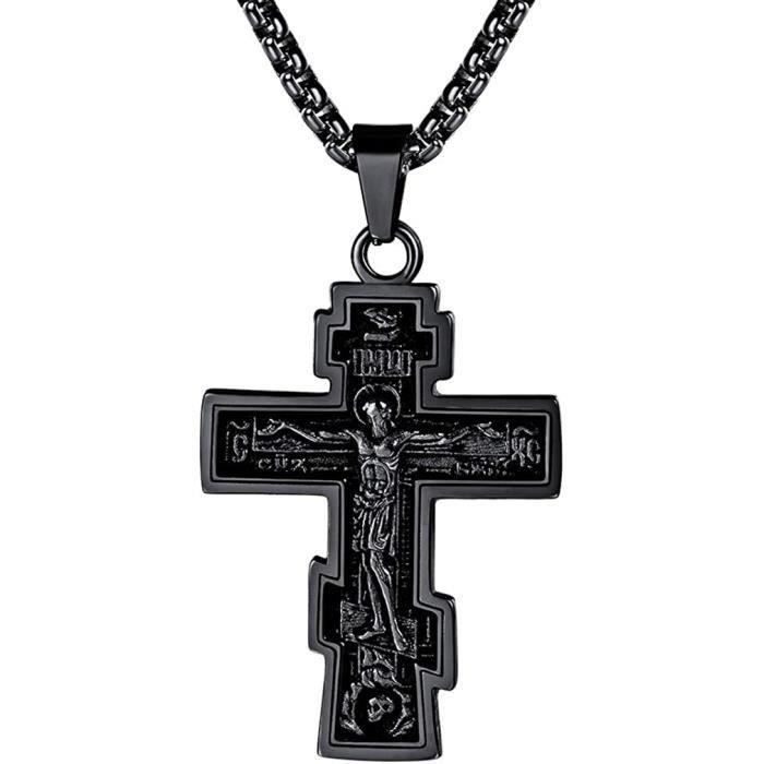 Croix Orthodoxe Russe Homme Femme Personnalisable,Pendentif Croix ...
