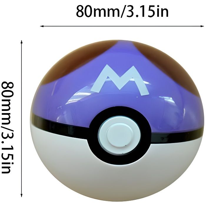 Pokemon Throw Pop PokeBall Cosplay Pop-up Elf Go Fighting Poke Ball ...