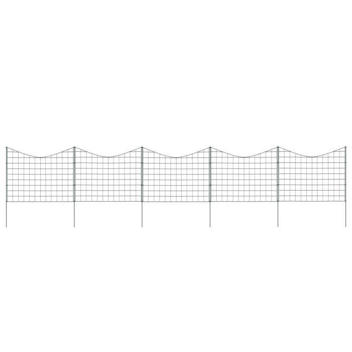 8725•Sale Hot•Ensemble de clôture voûtée plus basse d'étang 77,5x64 cm ...