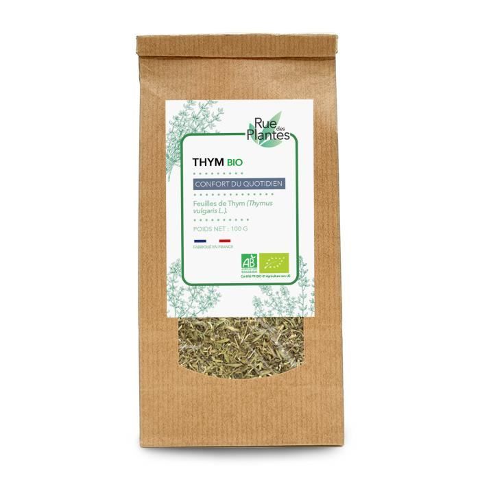 Thym feuille bio Tisane 100g - Cdiscount Au quotidien