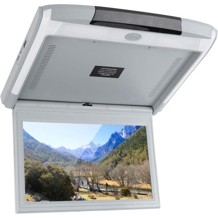 Led 1080P Voiture Overhead Flip Down Monitor Ips Full Viewing Plafond ...