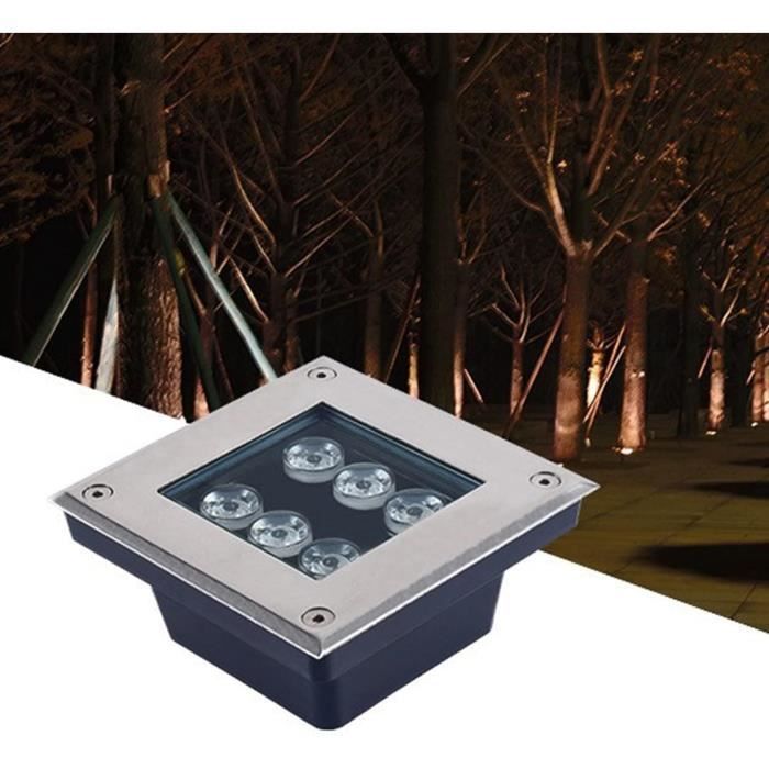 Lampe Jardin Enterré - Projecteur d'extérieur à LED encastrable au sol ...