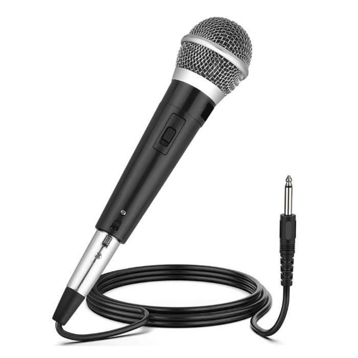 Sunshine-Qiilu Micro à main filaire YS‑226 Microphone Filaire ...