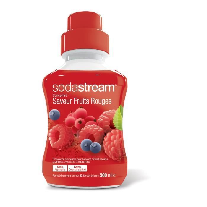 Concentré SODASTREAM Fruits rouges 500 ml - 30078022 - Cdiscount ...