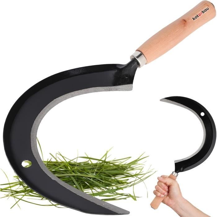 KOTARBAU Faucille Ronde 235 mm Faucille Faux Feuille Faucille Petite ...