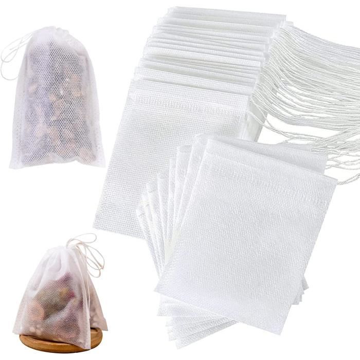 Sachet de Thé, Sac à Thé Jetable Sachets, Sachet the a Remplir, Filtre ...