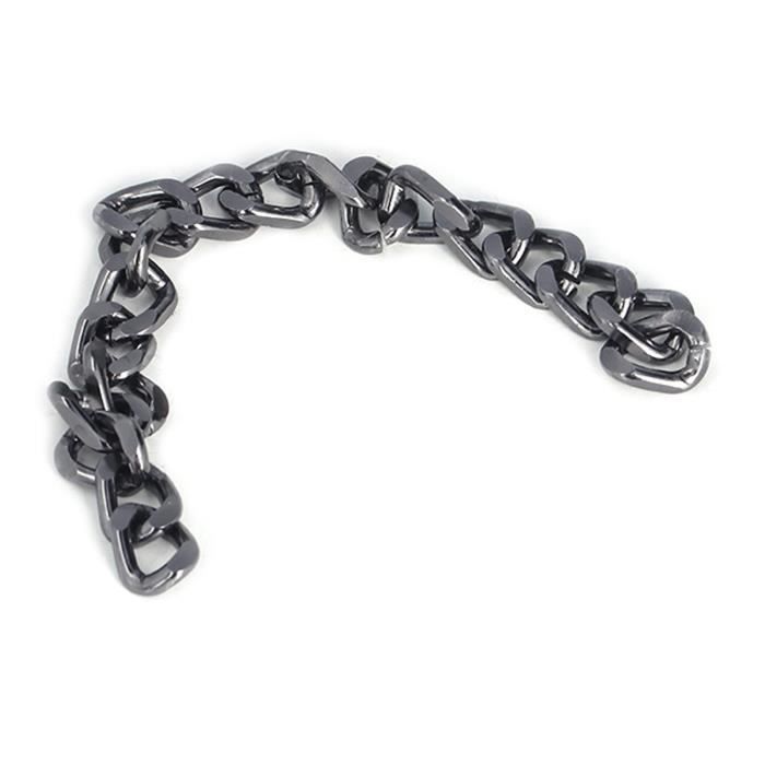 TMISHION maillon de chaîne gourmette Chaîne gourmette en aluminium de ...