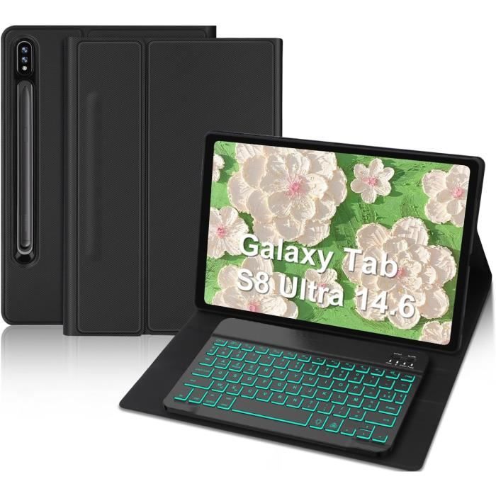 Clavier Pour Samsung Galaxy Tab S8 Ultra 14.6'' 2022 - Tablette Clavier ...
