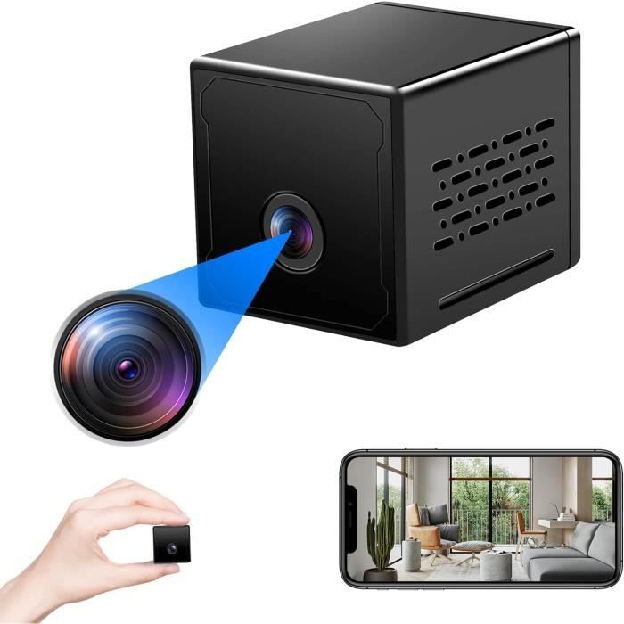 Caméra espion Wifi, mini caméra cachée 150° 1080P HD, caméra de ...