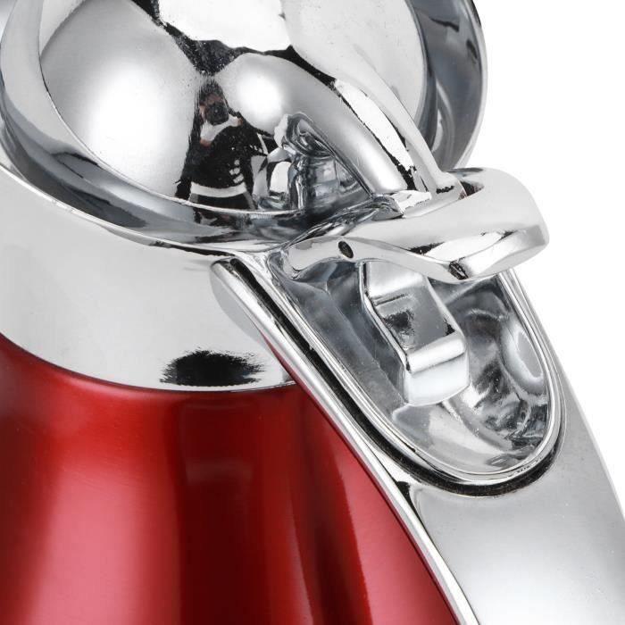 Cruche à vide - TMISHION - 2L - Acier inoxydable - Double paroi - Rouge ...