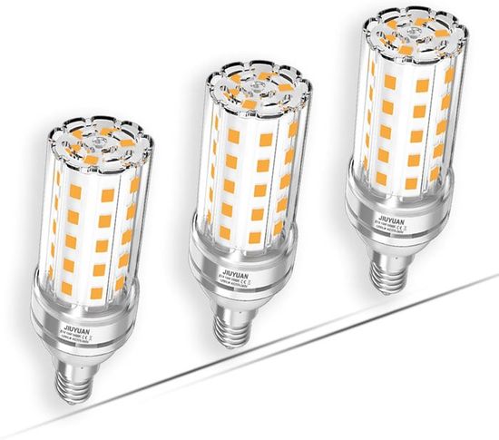 Ampoule LED E14 Blanc Chaud 3000K 1250LM 10W Ampoules LED Intrieur E14 quivalent 100W Lampe ...